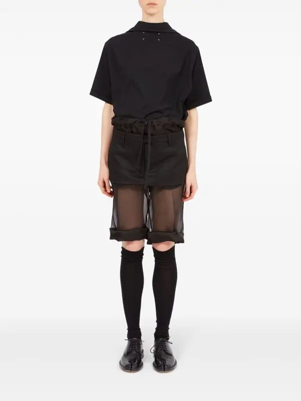 MAISON MARGIELA Deconstructed Layered Midi Skirt
