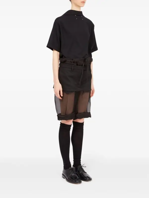 MAISON MARGIELA Deconstructed Layered Midi Skirt