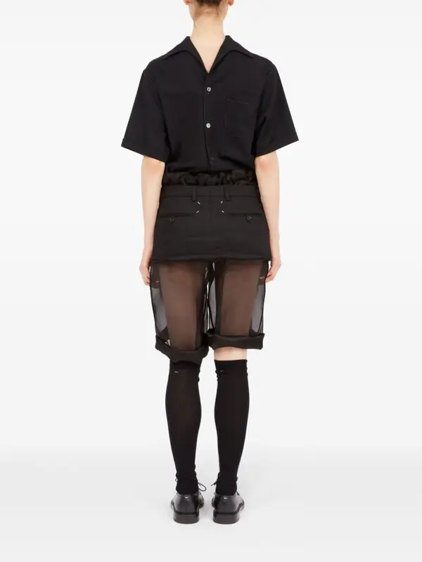 MAISON MARGIELA Deconstructed Layered Midi Skirt