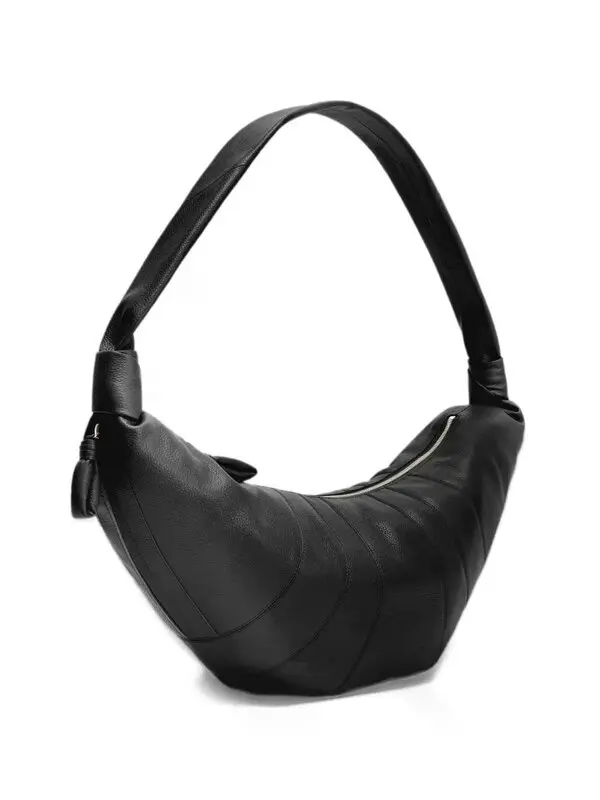 LEMAIRE Croissant Shoulder Bag - Black