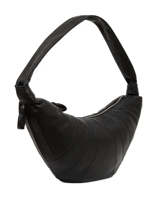 Lemaire Large Croissant Bag - Black | Editorialist