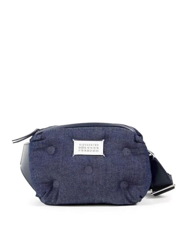 MAISON MARGIELA Glam Slam Denim Camera Bag - Blue