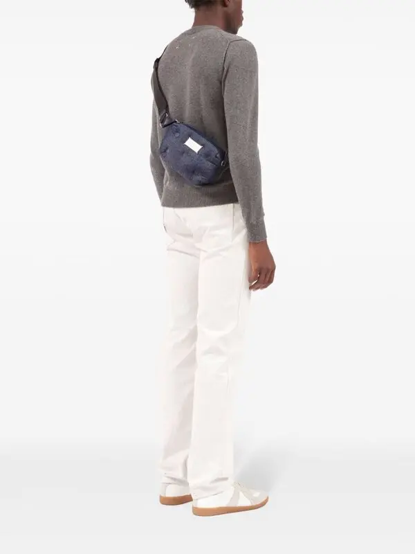 MAISON MARGIELA Glam Slam Denim Camera Bag - Blue