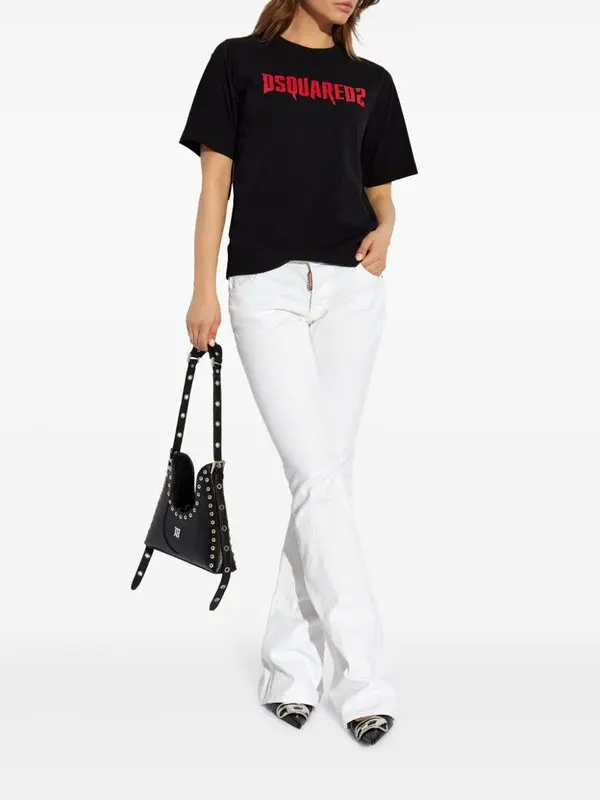 Dsquared2 Horror Logo T-shirt - Black