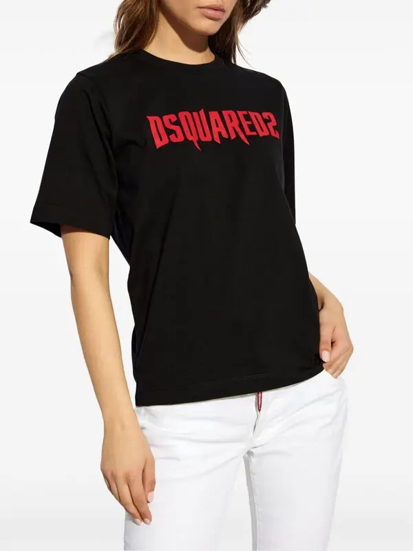 Dsquared2 Horror Logo T-shirt - Black