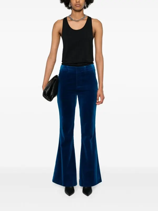 Zadig&Voltaire Flared Velvet Trousers