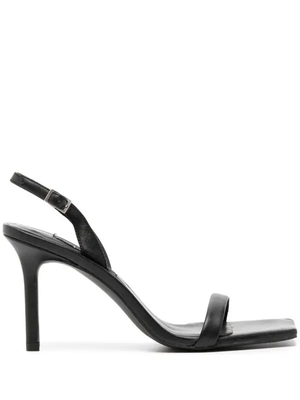 Senso 40mm Helena Leather Sandals - Black