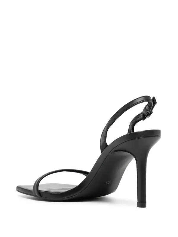 Senso 40mm Helena Leather Sandals - Black