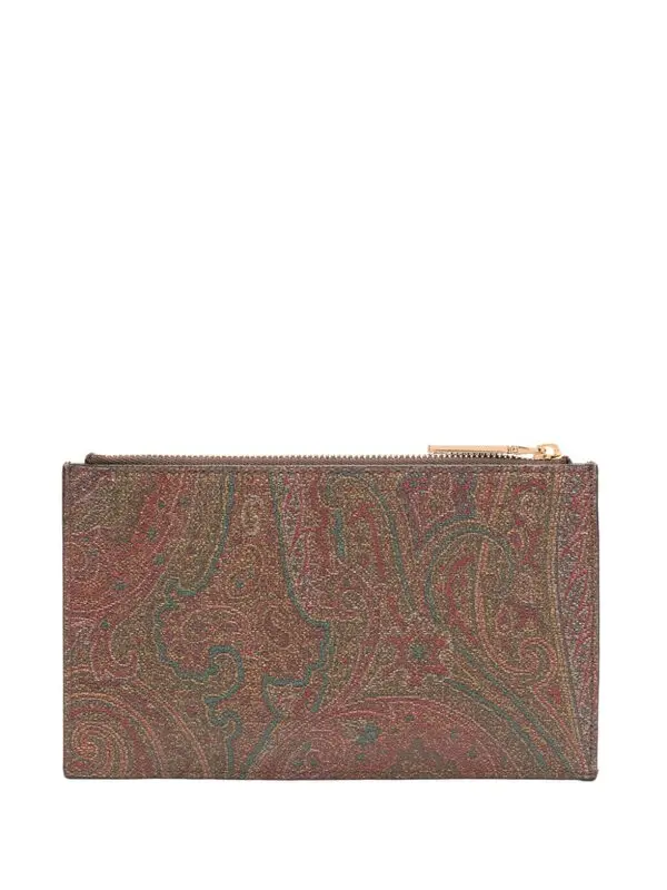 Etro Paisley Print Wallet