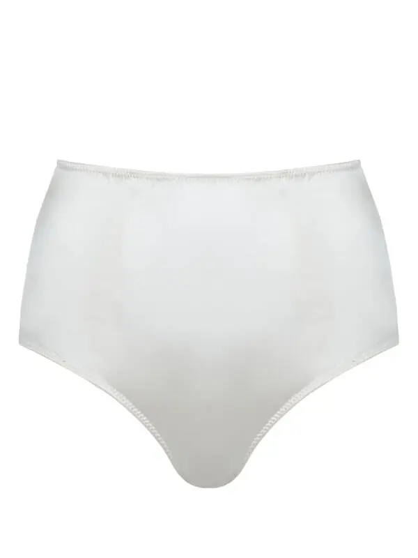 Kiki De Montparnasse Tous Les Jours High-waist Briefs - White