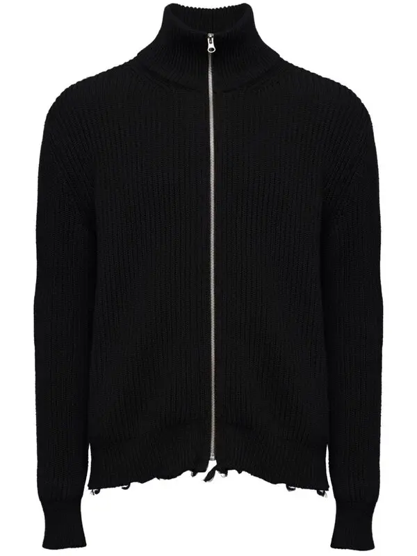 MAISON MARGIELA X Salomon Zip-fastening High-neck Cardigan