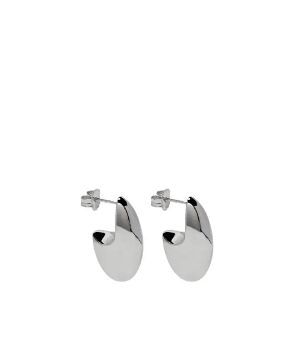 OTIUMBERG Pebble Polished-finish Earrings - Silver