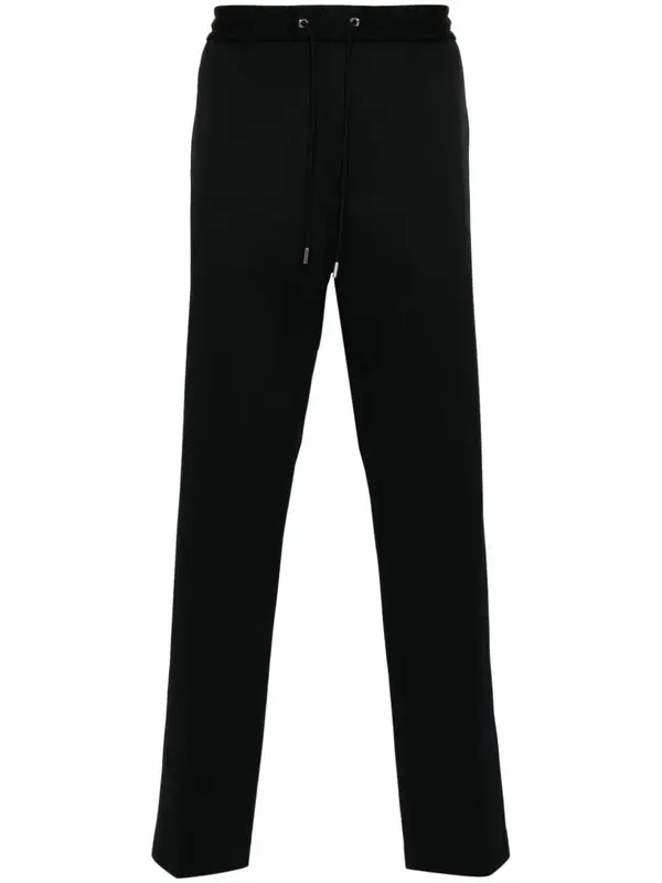 Moncler Logo-patch Drawstring Tapered Trousers