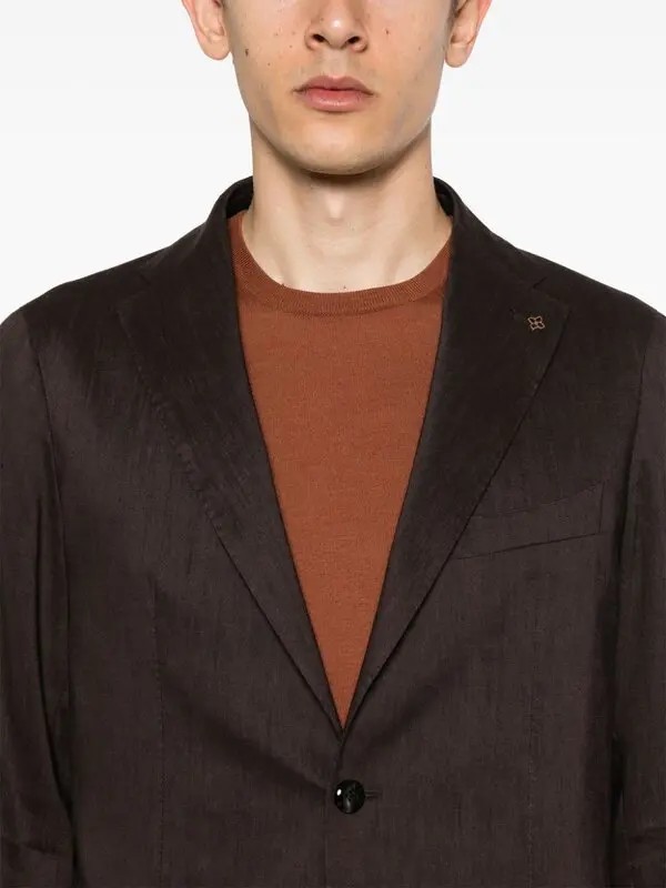Tagliatore Notched-lapels Single-breasted Blazer