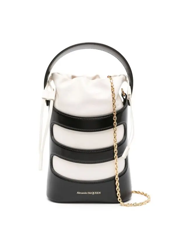 Alexander McQueen Cut-out Leather Tote Bag