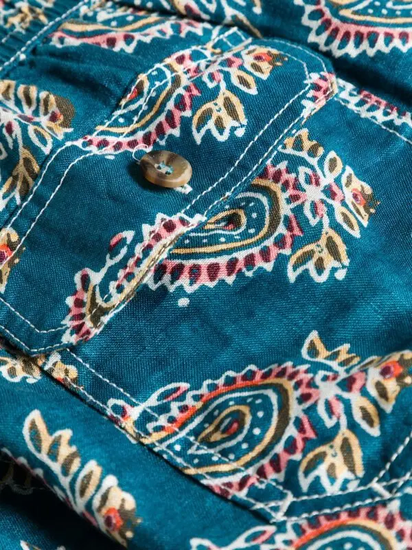 MC2 SAINT BARTH Gustavia Linen Swim Shorts - Blue