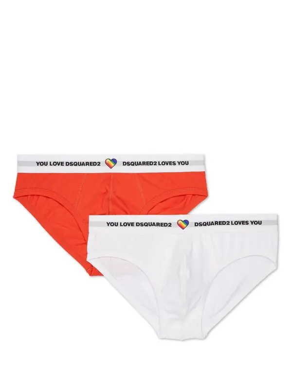 Dsquared2 Logo-waistband Briefs