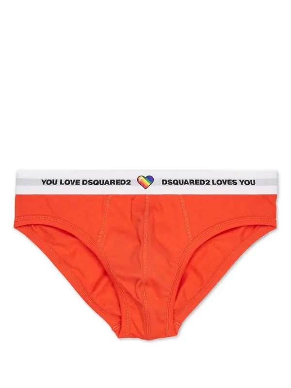 Dsquared2 Logo-waistband Briefs
