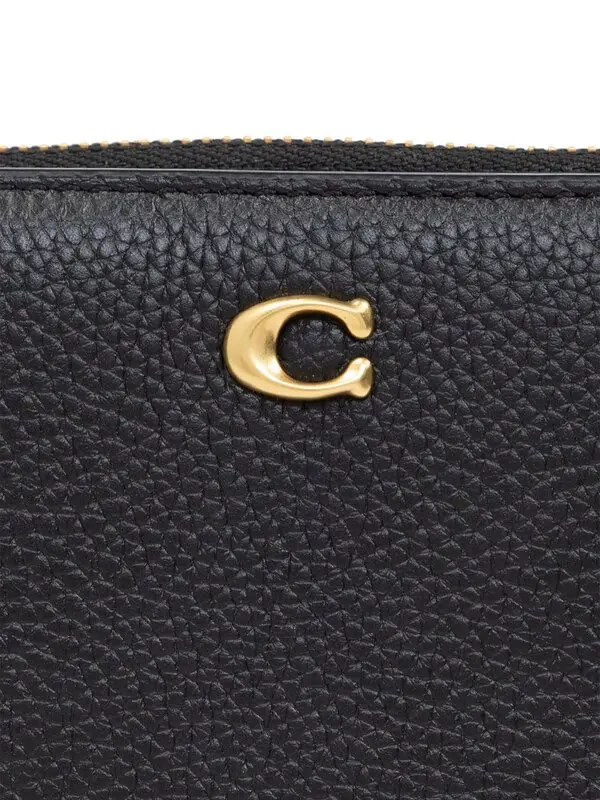 COACH Billfold Pebbled-leather Wallet