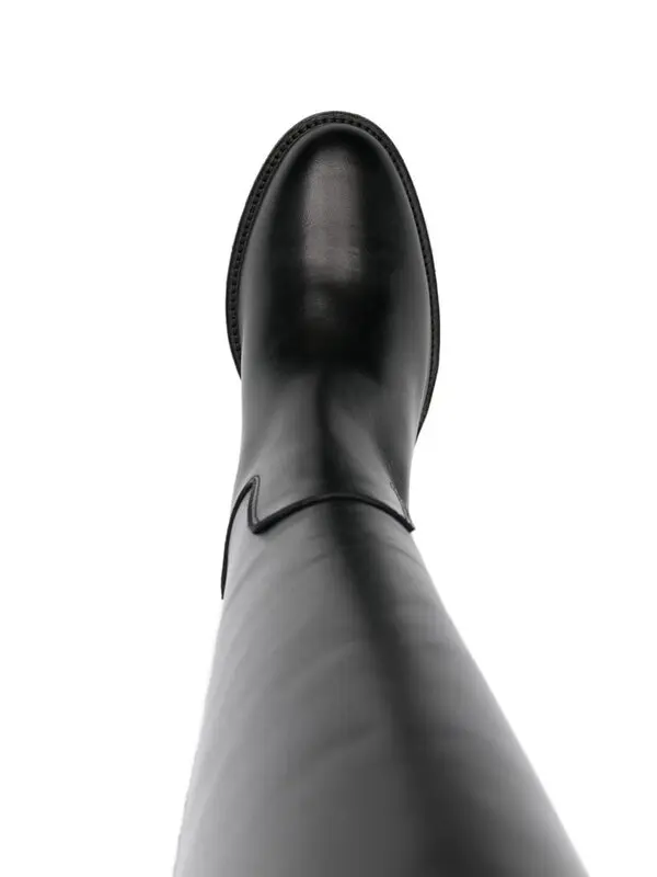 VIA ROMA 15 Knee-high Leather Boots