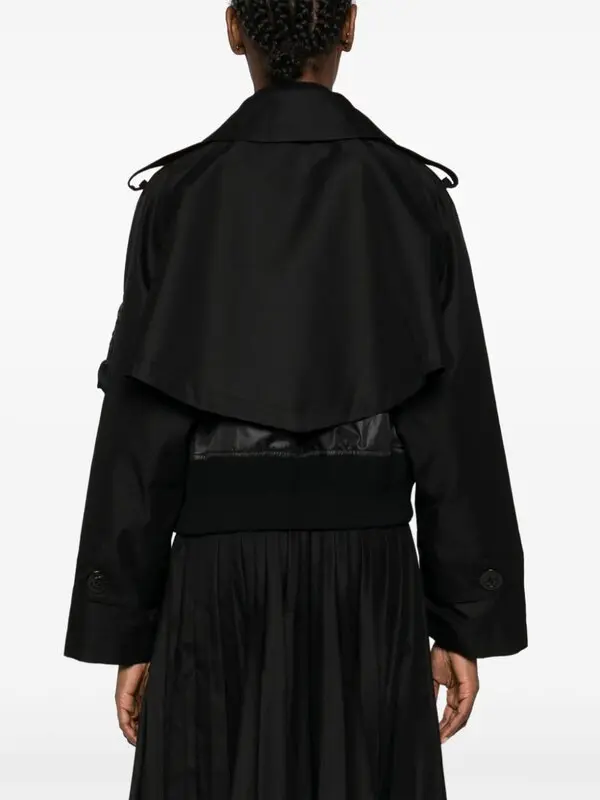 Sacai Layered Cropped Jacket