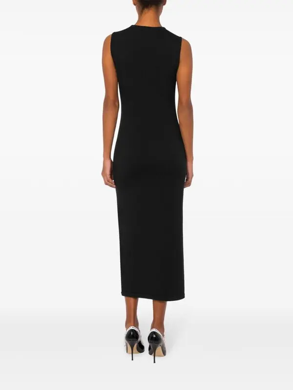 Moschino Two-tone Virgin Wool Dress