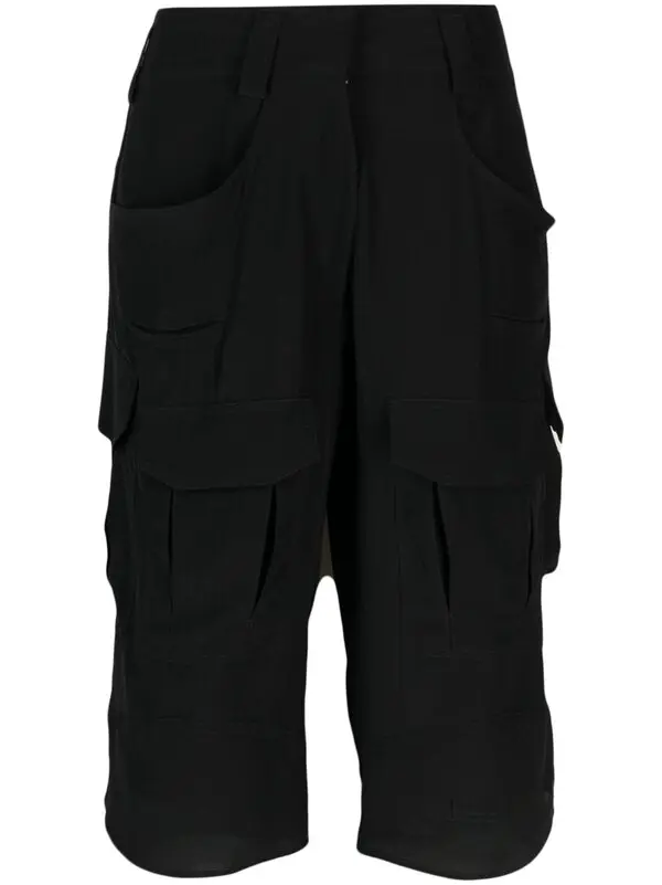 Givenchy Cargo Knee-length Shorts - Black