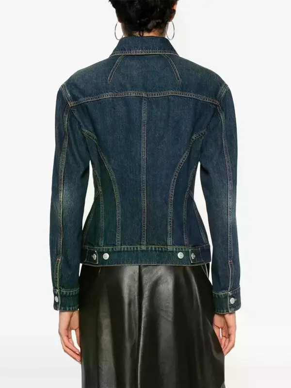 Alexander McQueen Denim Jacket - Blue