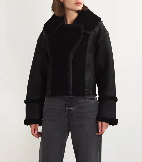 Victoria Beckham Shearling Jacket