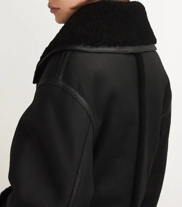 Victoria Beckham Shearling Jacket