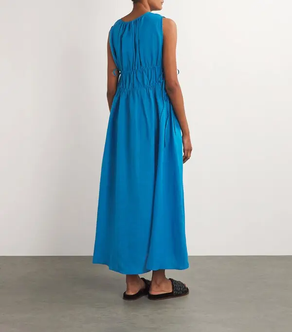 Asceno Linen Petre Maxi Dress