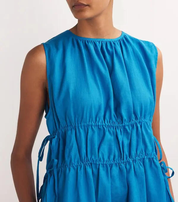 Asceno Linen Petre Maxi Dress