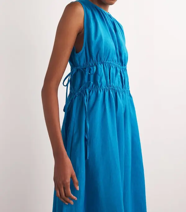 Asceno Linen Petre Maxi Dress