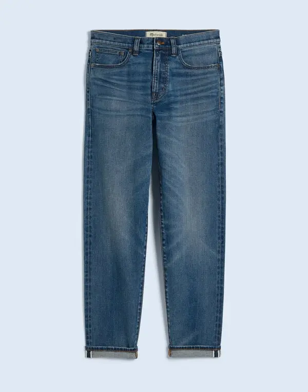 Madewell Relaxed Tapered Stretch Selvedge Jeans