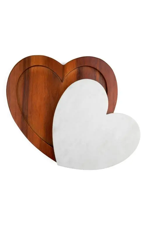 NAMBE Eat Your Heart Out Cutting Board Set - Brown