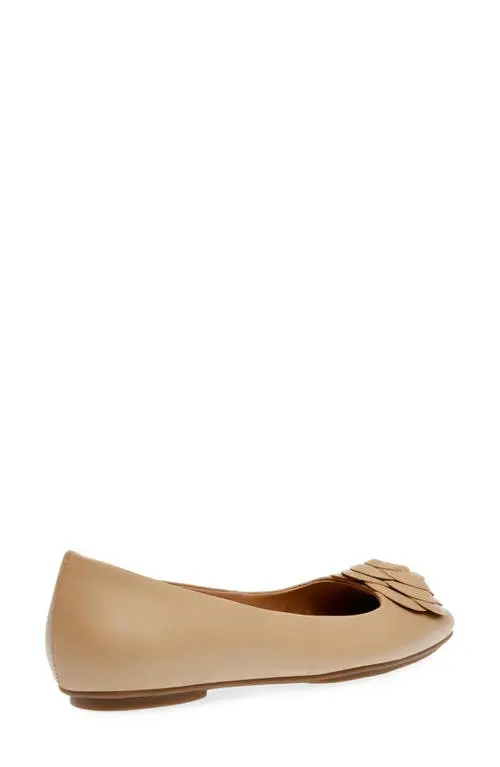 Anne Klein Anastasia Ballet Flat - Beige