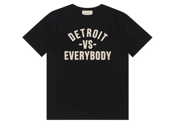 Gucci Detroit Vs. Everybody T-shirt