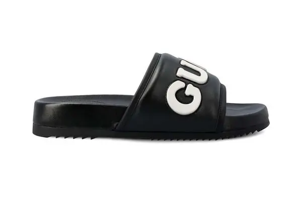Gucci Logo Slide - Black