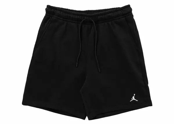 JORDAN Essentials Fleece Standard Fit Shorts - Black