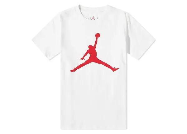JORDAN Jumpman Logo Short Sleeve T-shirt - White