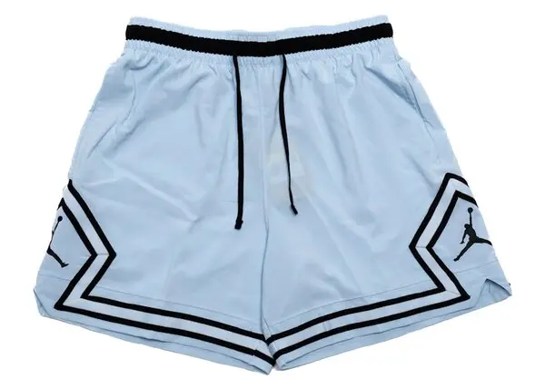 JORDAN Sport Woven Diamond Dri-fit Shorts - Light Blue