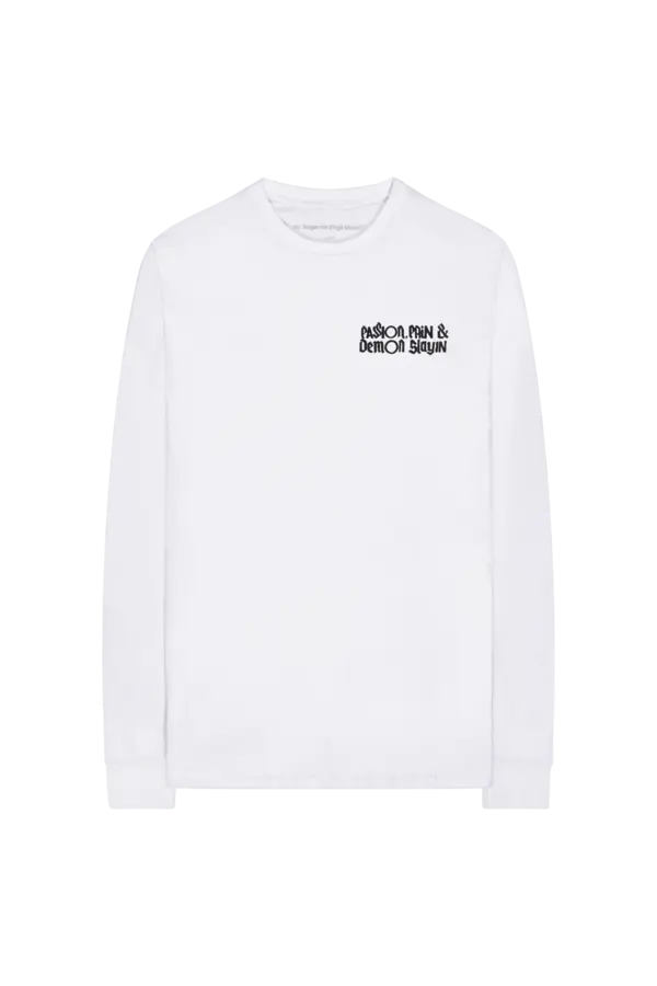 KID CUDI X Virgil Abloh Mr. Rager Iv Longsleeve - White