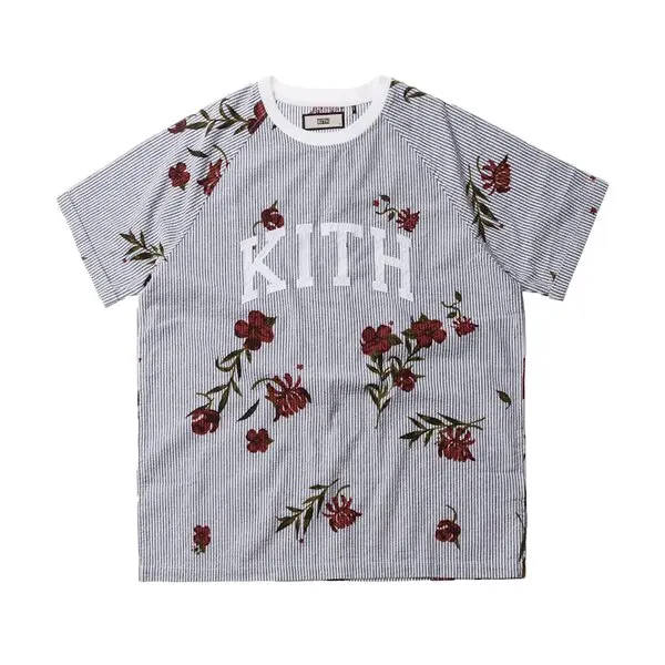 Kith Floral Seersucker Howard Tee Shirt