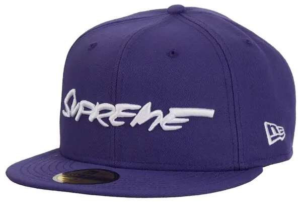 Supreme Futura New Era 59fifty Fitted Cap - Dark Purple