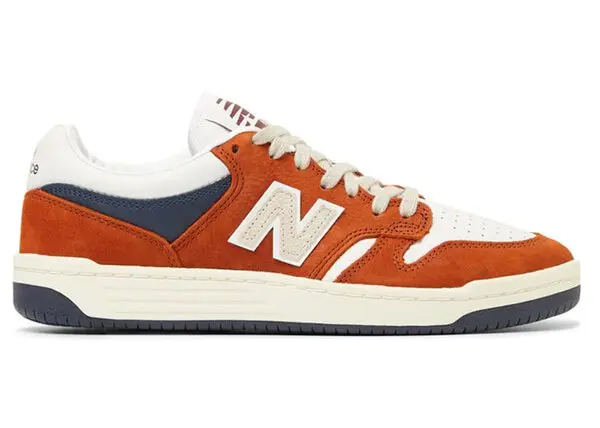 NEW BALANCE Numeric 480in Sneakers - Rust/white