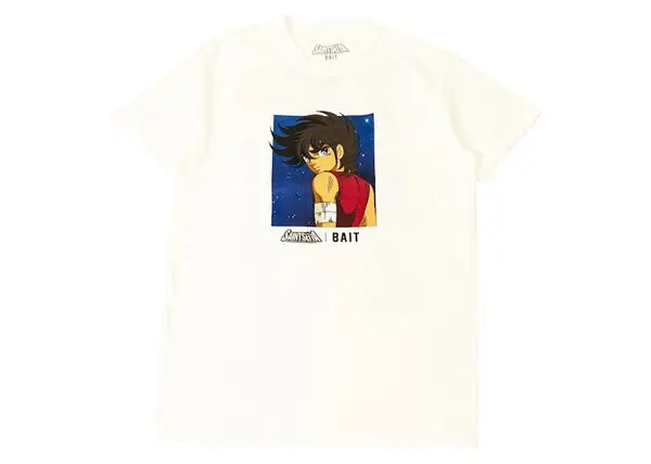 BAIT X Saint Seiya Athena Tee Shirt - White