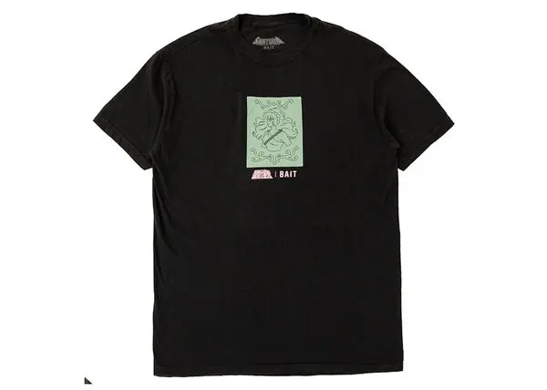 BAIT X Saint Seiya Shun Tee Shirt - Black
