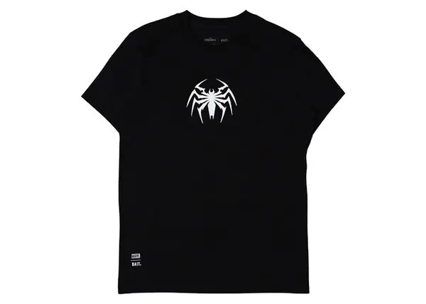 BAIT X Marvel Spiderman 2 Venom Tee Shirt - Black