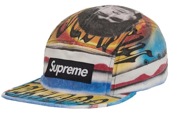 Supreme Maradona Camp Cap - Multicolor