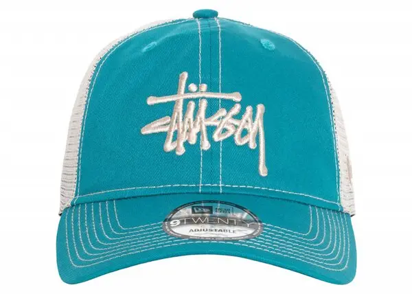 StÜssy New Era 9twenty Basic Trucker Cap - Teal